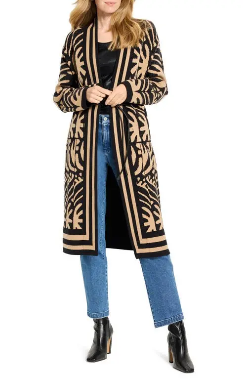 NIC+ZOE Reversible Longline Knit Jacket