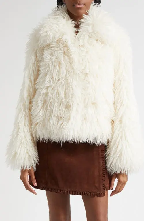 Cinq À Sept Geraldine Faux Fur Coat