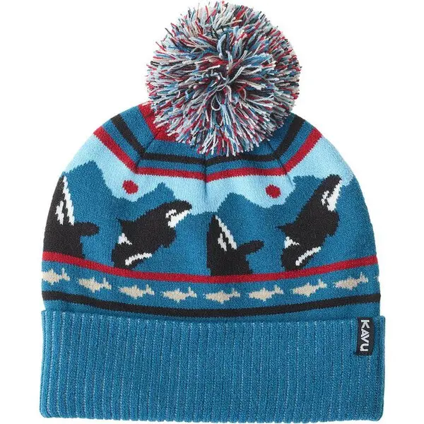KAVU Herschel Pom Beanie - Orca