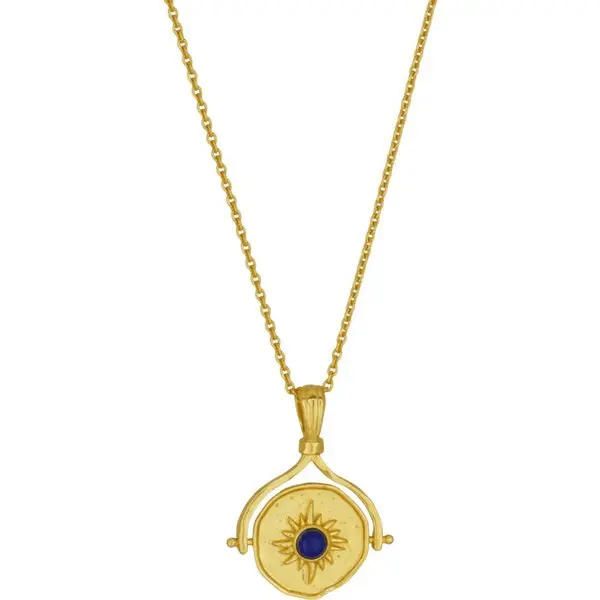 OTTOMAN HANDS Lapis Fidget Necklace
