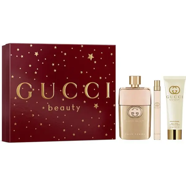 Gucci Guilty Pour Femme Eau De Parfum Set $240.67 Value