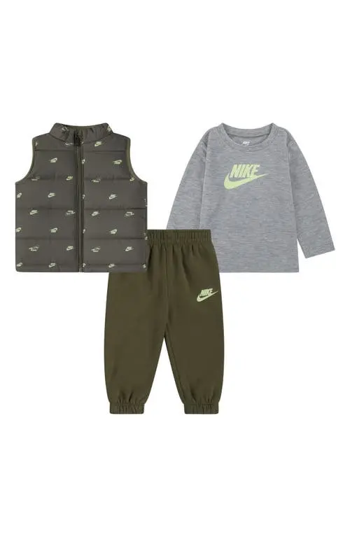 Nike Futura Logo Print Puffer Vest