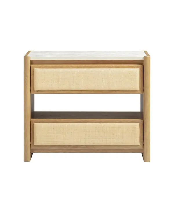 TOV FURNITURE Paige 2-drawer Nightstand