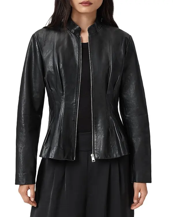 All Saints Clo Leather Jacket