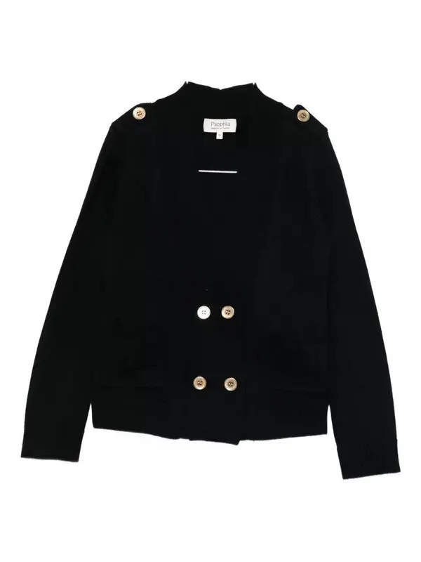 PSOPHIA Double-breasted Cardigan