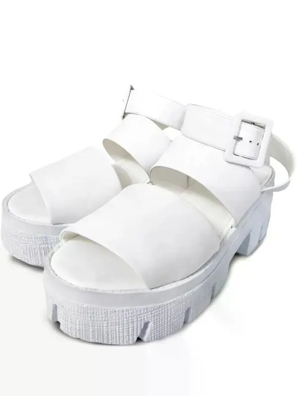 GLORIA COELHO Buckle-strap Platform Sandals
