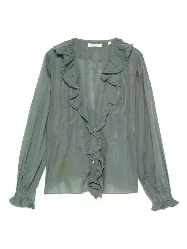 DÔEN Ruffled Blouse