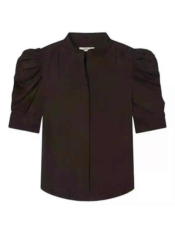 FRAME Gillian Silk Top