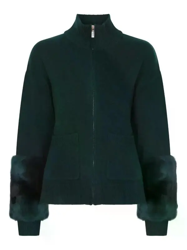 IZAAK AZANEI Zip-up Cardigan