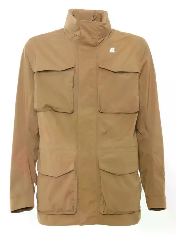 K-WAY High-neck Four-pocket Jacket
