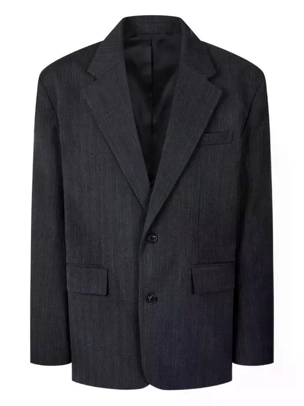 STUDIO TOMBOY Striped Single-breasted Blazer