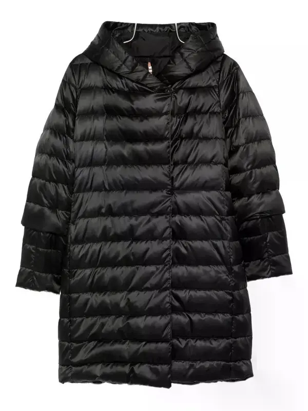 Max Mara Hooded Quilted Coat