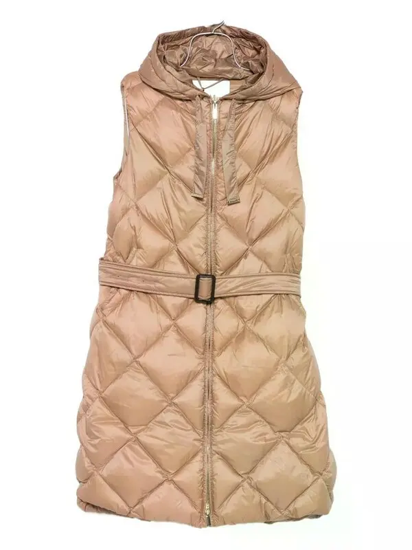 Max Mara Hooded Quilted Coat
