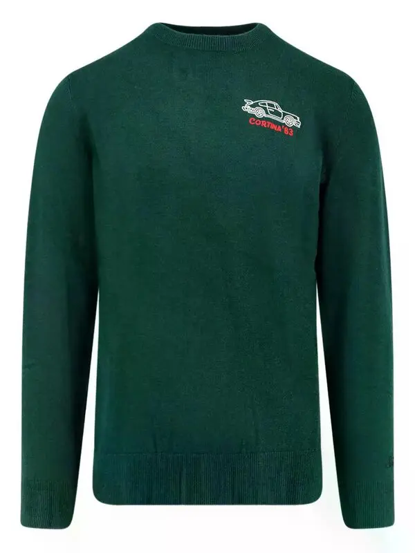 MC2 SAINT BARTH Embroidered-motif Sweater
