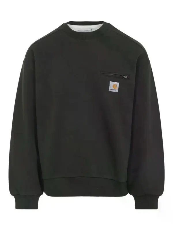 Carhartt Work In Progress Zip-pocket Sweatshirt