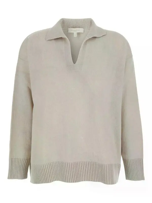 Antonelli Firenze Augusto V-neck Ribbed Sweater