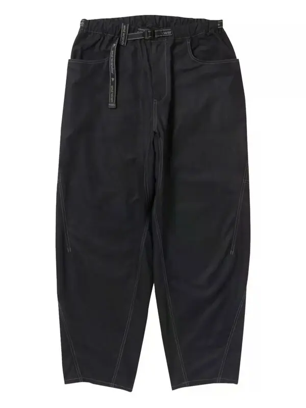 AND WANDER Stitching-detail Trousers