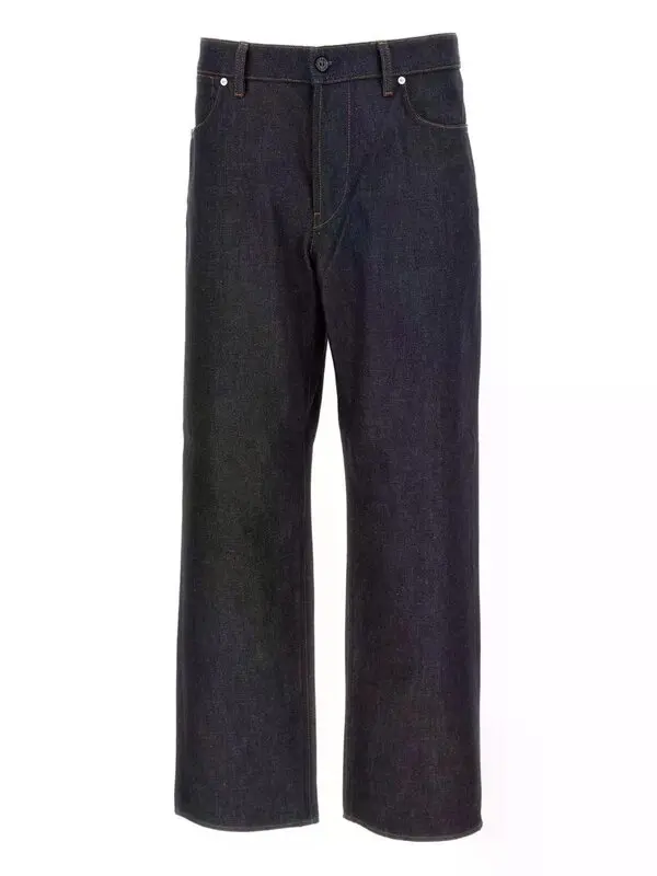 Stone Island Detachable-badge Five-pocket Jeans