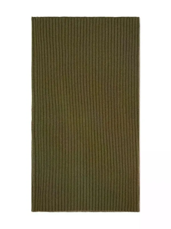 Eric Bompard Ribbed Scarf