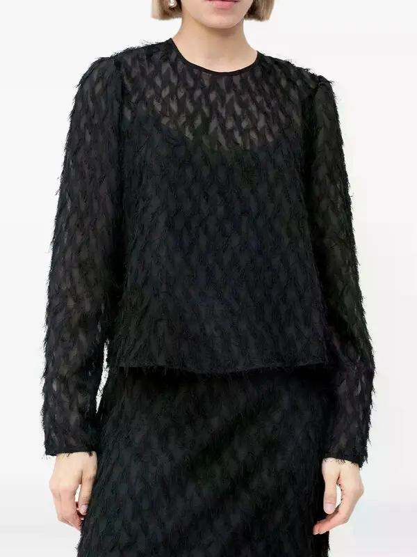 Hugo Boss Textured Blouse