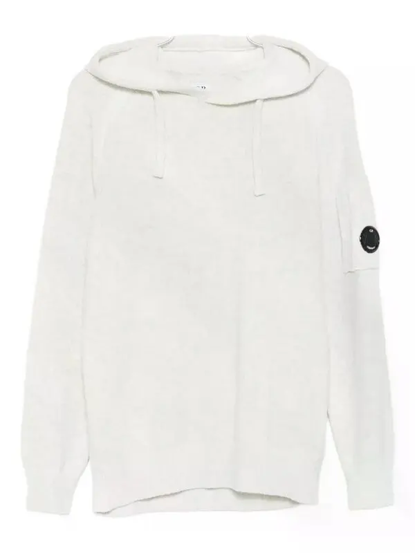 C.P. COMPANY Logo-patch Hoodie