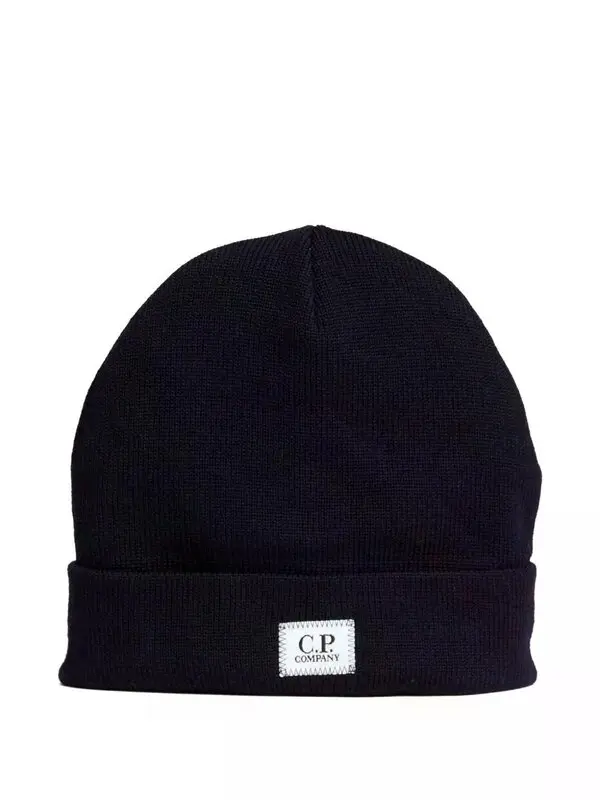 C.P. COMPANY Extrafine Merino Wool Beanie Hat