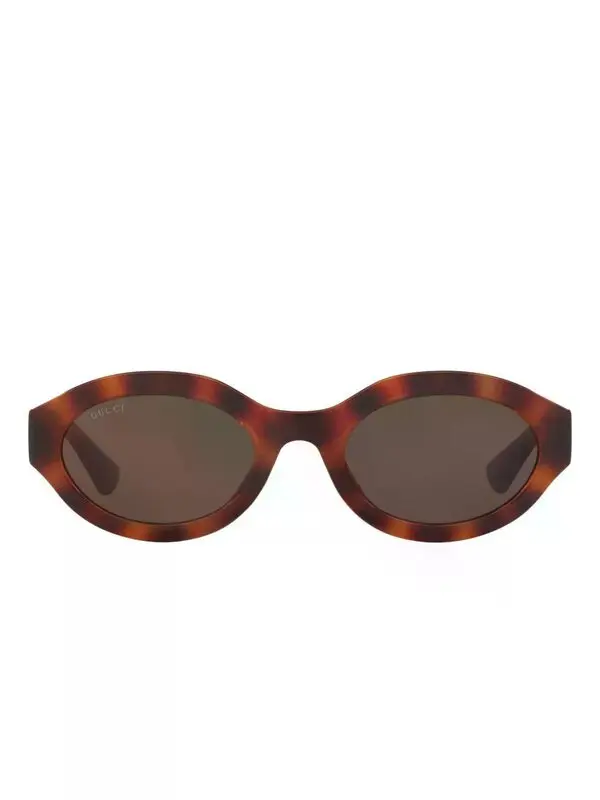 Gucci Oval-frame Sunglasses