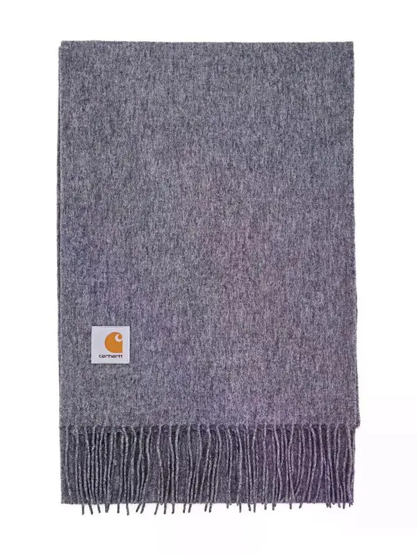 Carhartt Work In Progress Clan Fringed Logo Scarf