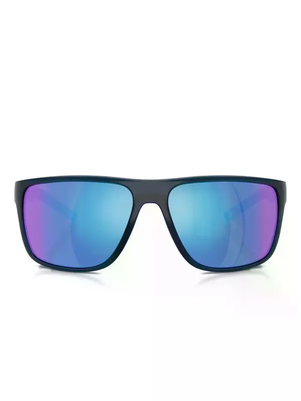SCUDERIA FERRARI Rectangle-frame Sunglasses - Blue