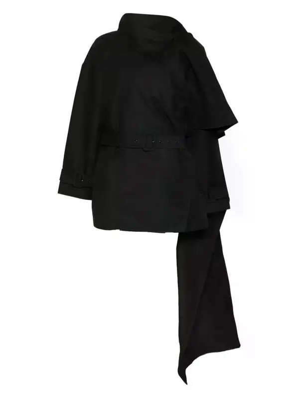 ENTIRE STUDIOS Belted Cape Coat