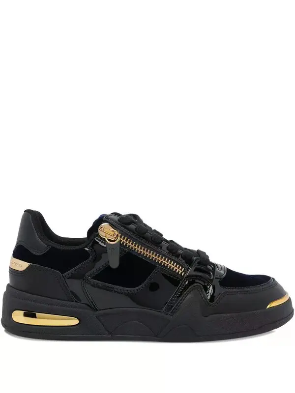 GIUSEPPE ZANOTTI Zip Round Toe Sneakers