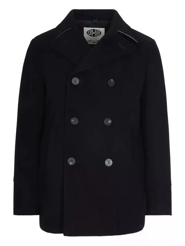 CAMPLIN Buttoned Peacoat