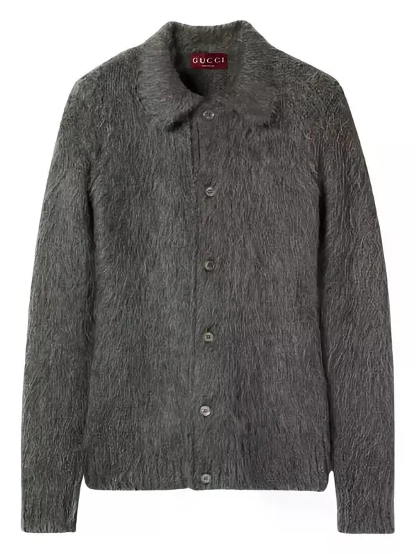 Gucci Collared Buttoned Cardigan