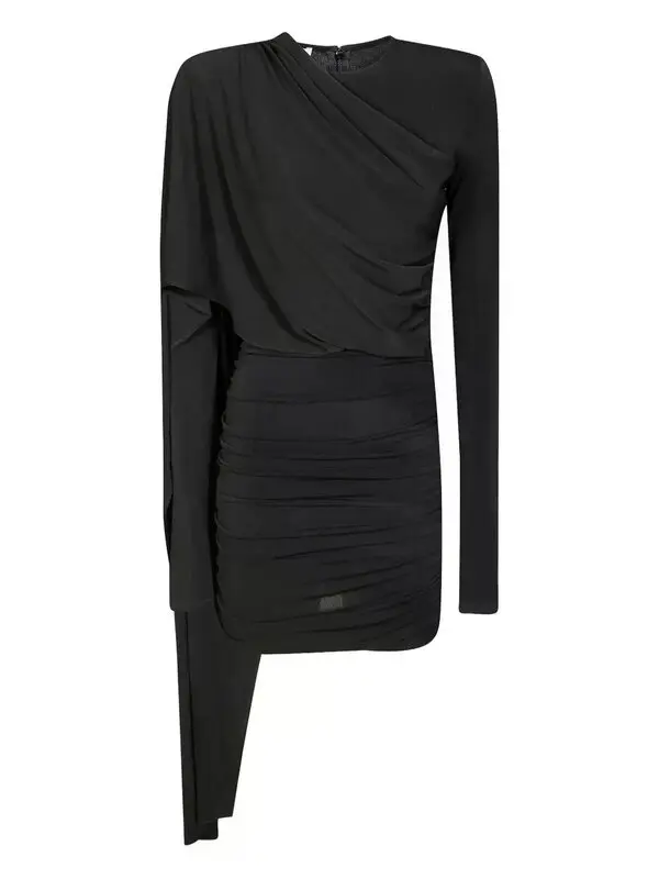 Andamane Xenia Draped Ruched Mini Dress