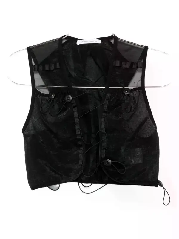 Cecilie Bahnsen Drawstring-fastening Vest