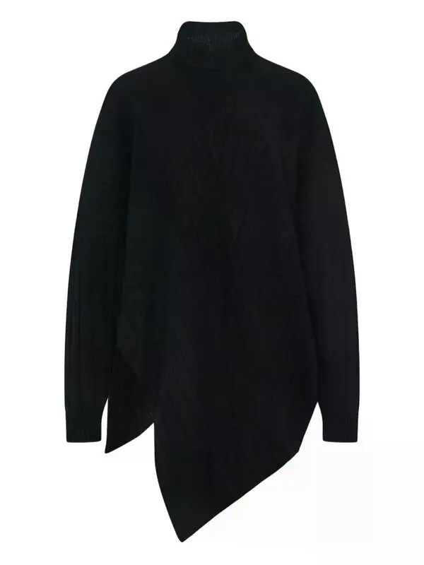 Rosetta Getty Ribbed Turtleneck Sweater