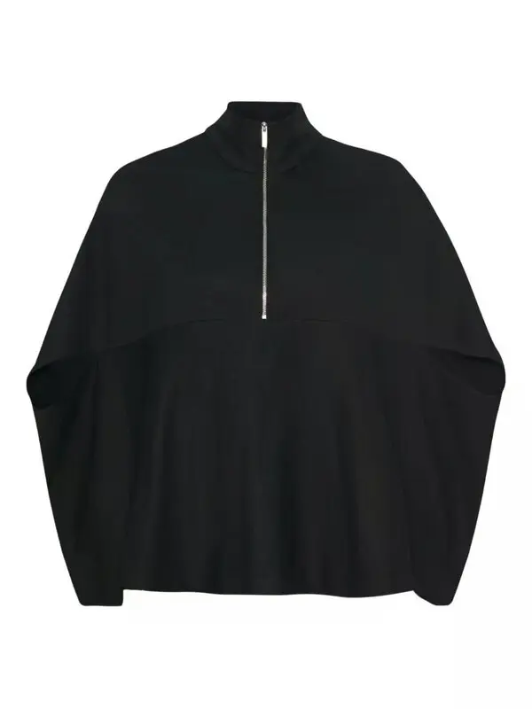 Rosetta Getty Zip-up Cocoon Top