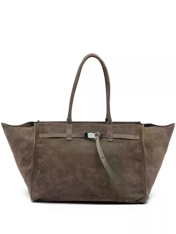 Benedetta Bruzziches Suede Tote Bag