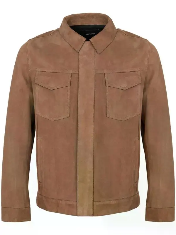 YVES SALOMON Suede Jacket