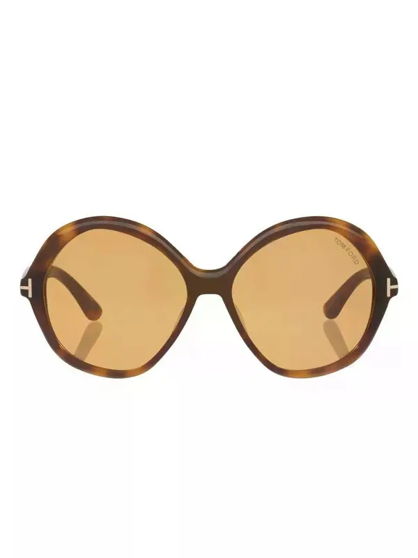 TOM FORD Annabelle Round Sunglasses