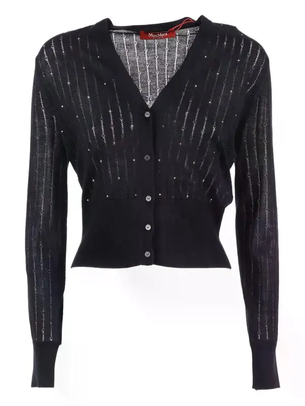 Max Mara Nogara Embellished Cardigan
