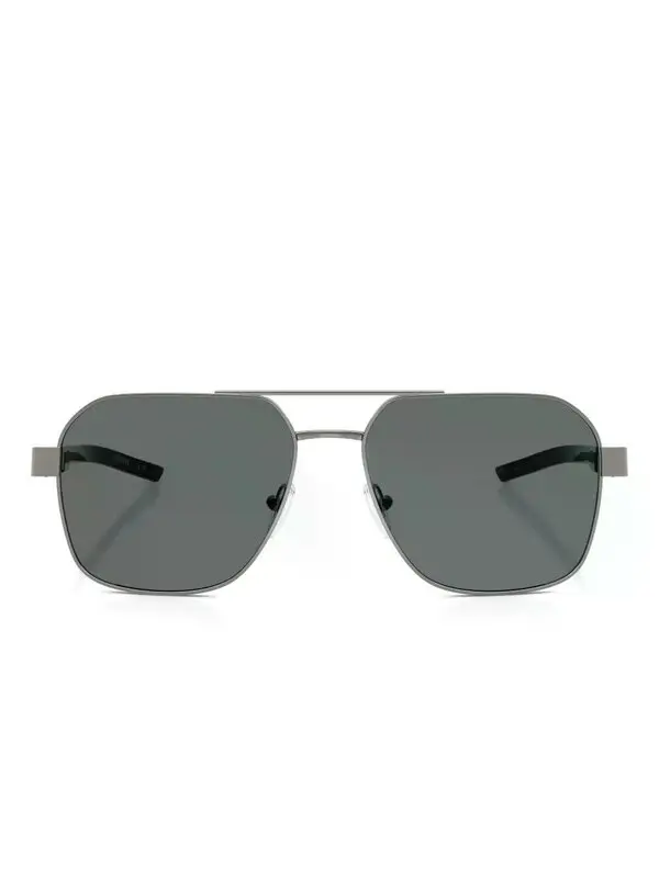 SCUDERIA FERRARI Pilot-frame Sunglasses - Silver