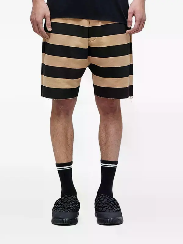 OSKLEN Striped-pattern Bermuda Shorts