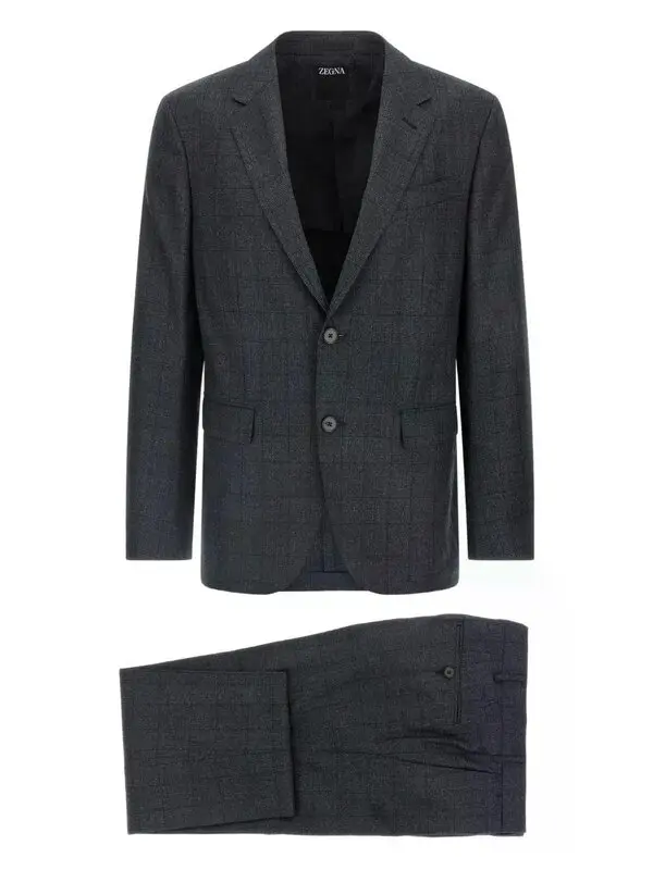 Zegna Prince Of Wales-check Suit