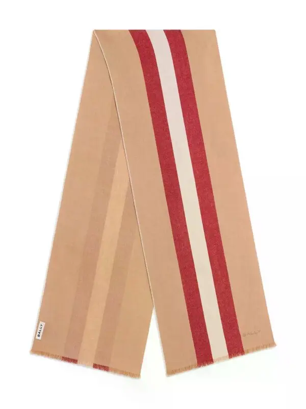 Bally Ribbon Wool Scarf