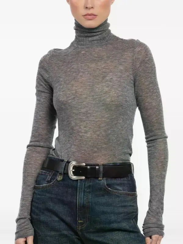 Sprwmn Turtleneck Long-sleeve Top