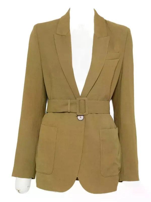 FORTE_FORTE Belted Blazer