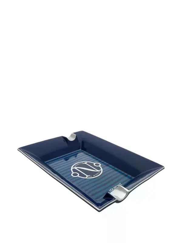 S.t. Dupont Striped-pattern Ashtray