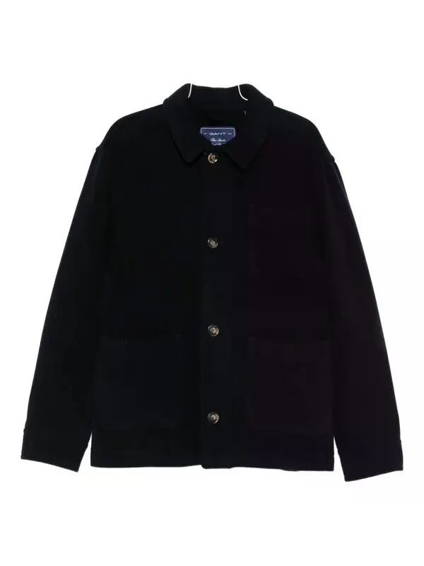 Gant Wool Shirt Jacket - Blue