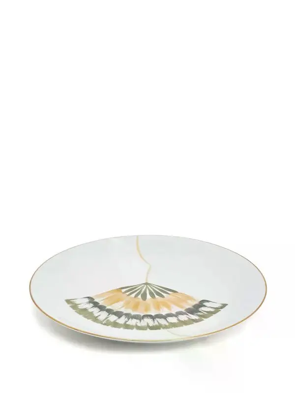 MARIE DAAGE Ginkgo Coupe Round Dinner Plate